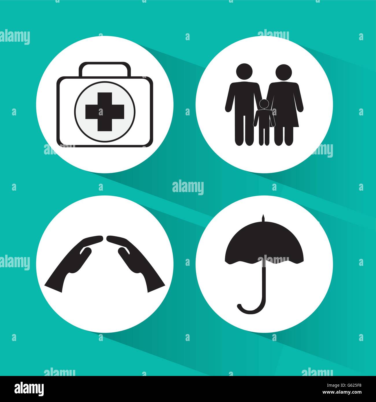 human insurance design Stock Vector Image & Art - Alamy