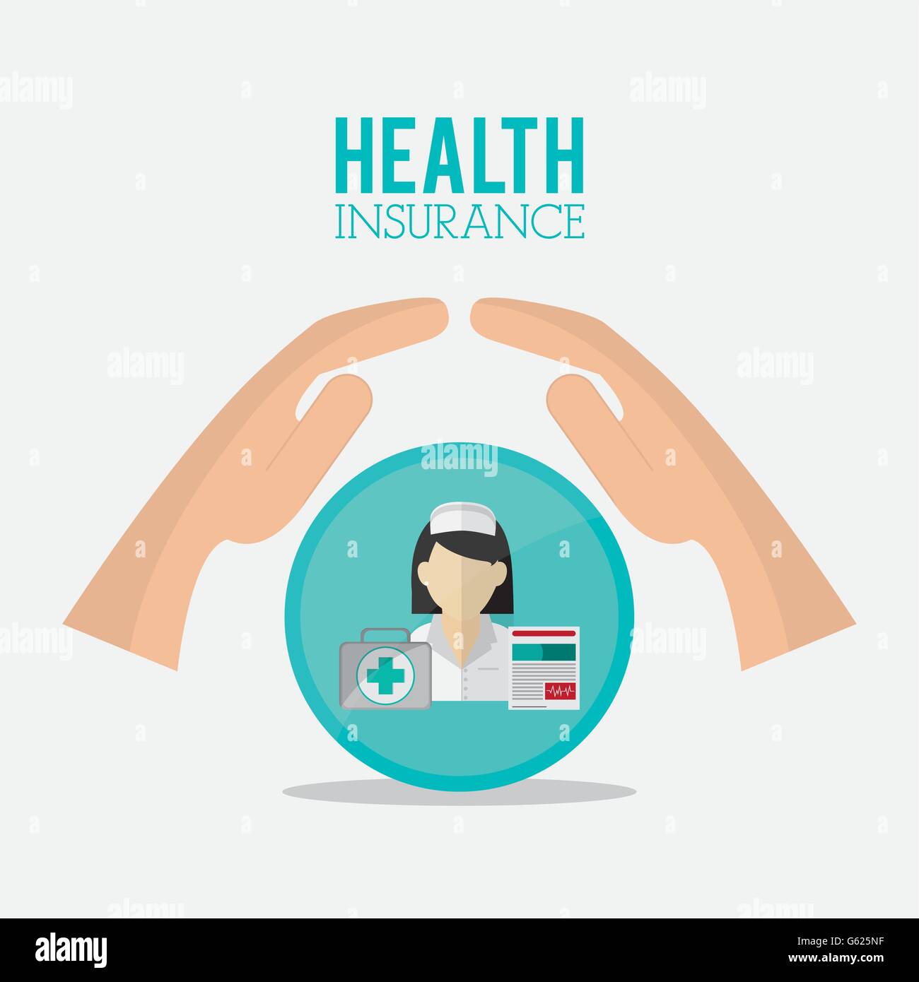 human insurance design Stock Vector Image & Art - Alamy