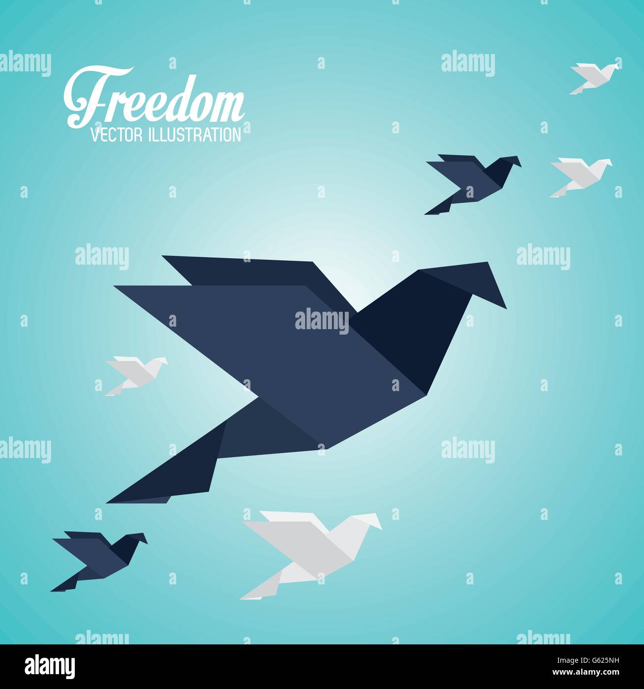 Freedom icons design Stock Vector Image & Art - Alamy