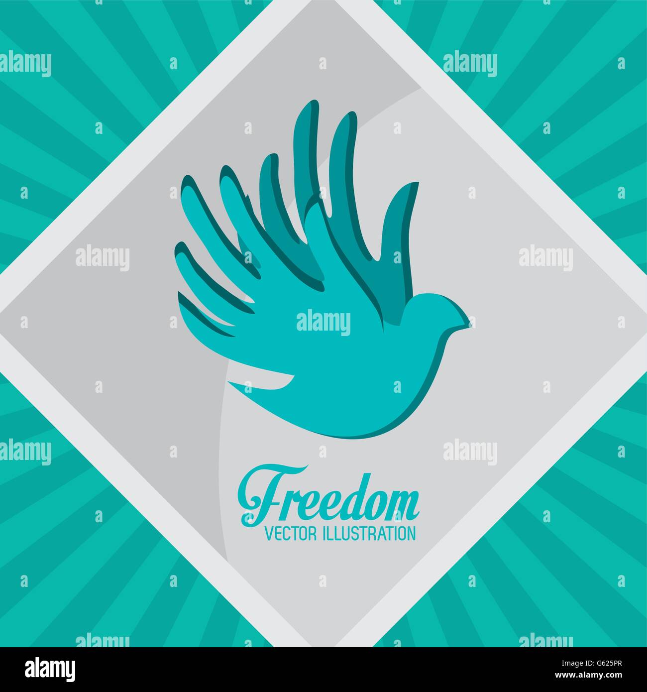 Freedom icons design Stock Vector Image & Art - Alamy