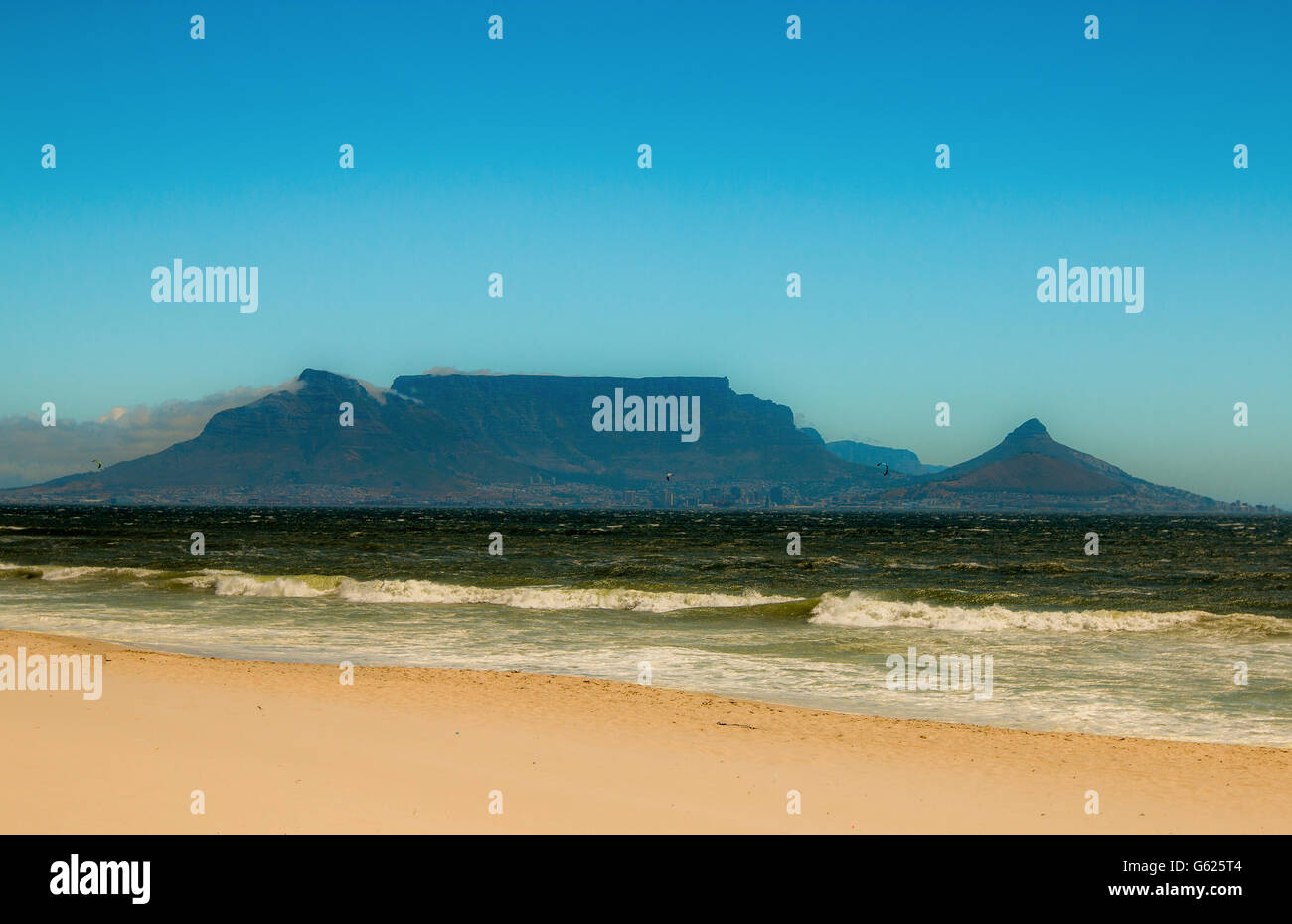 Nice view of Table Top mountain Stock Photo - Alamy
