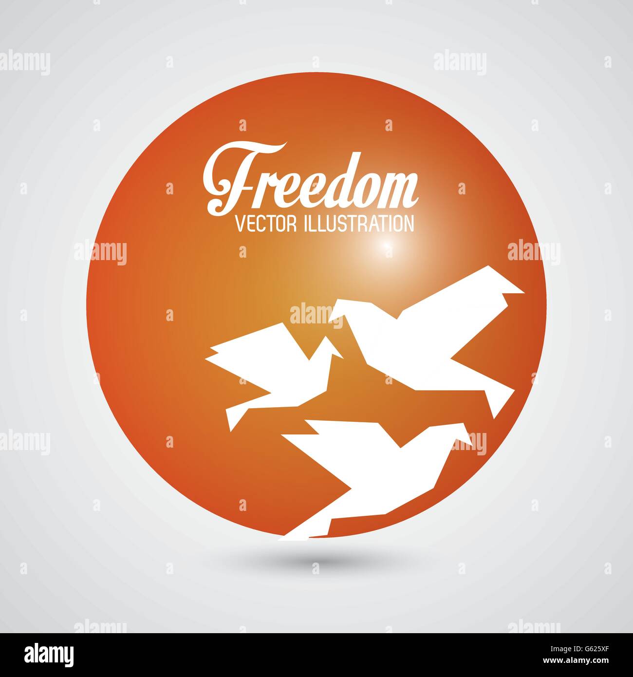 Freedom icons design Stock Vector Image & Art - Alamy
