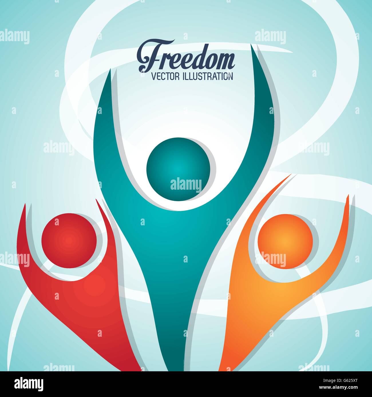 Freedom icons design Stock Vector Image & Art - Alamy