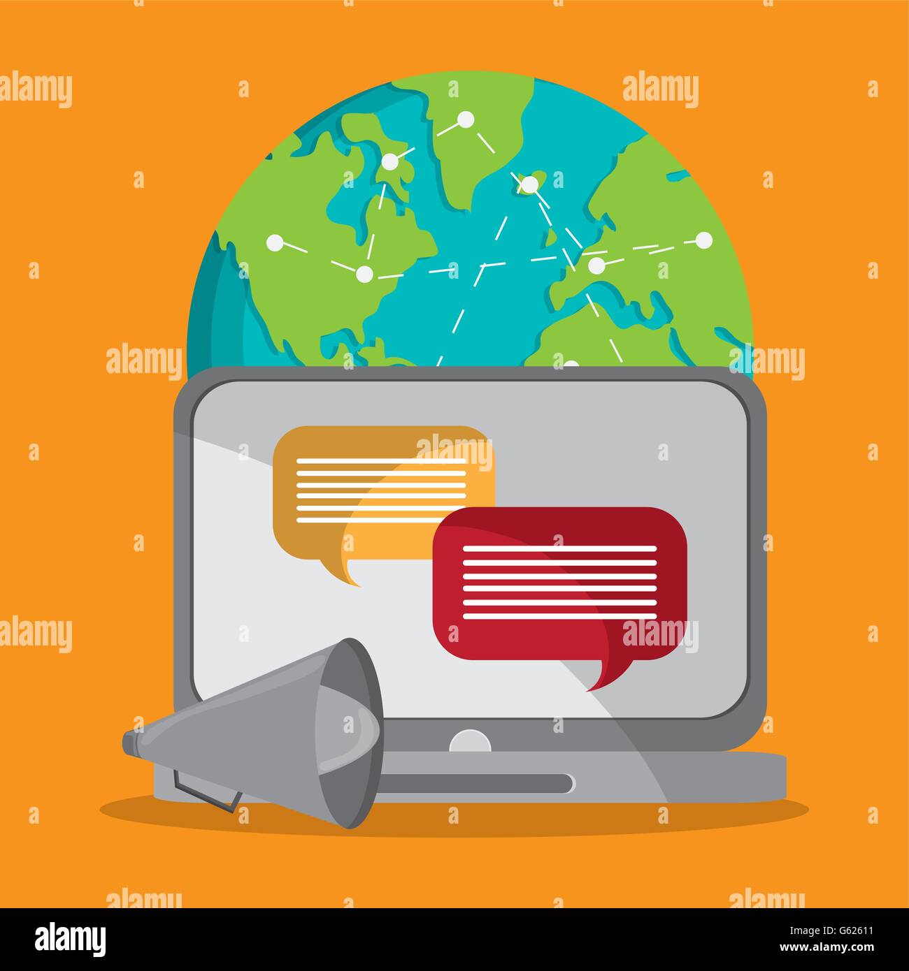 Communication icons design Stock Vector Image & Art - Alamy