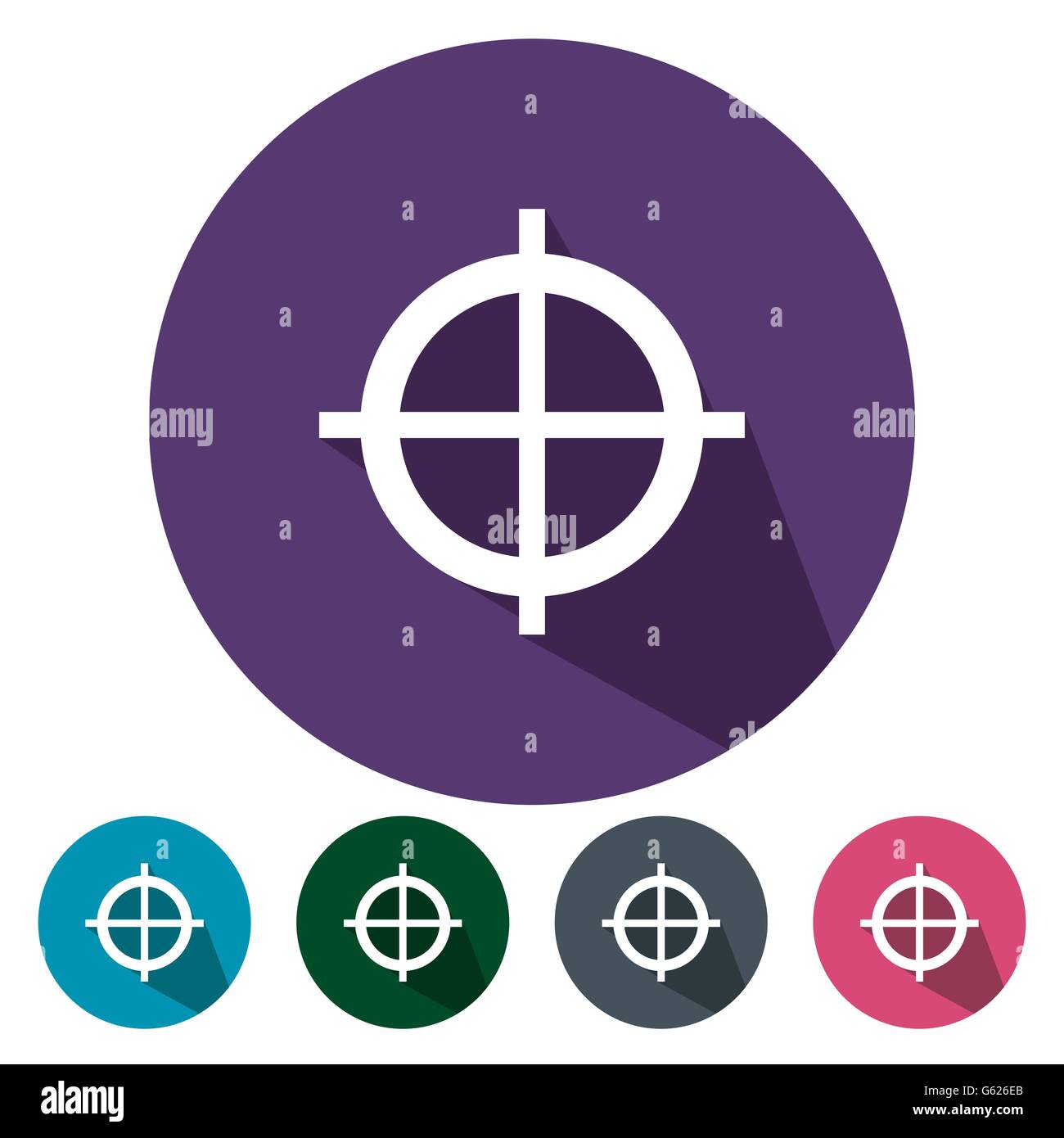 Gun target Cut Out Stock Images & Pictures - Alamy