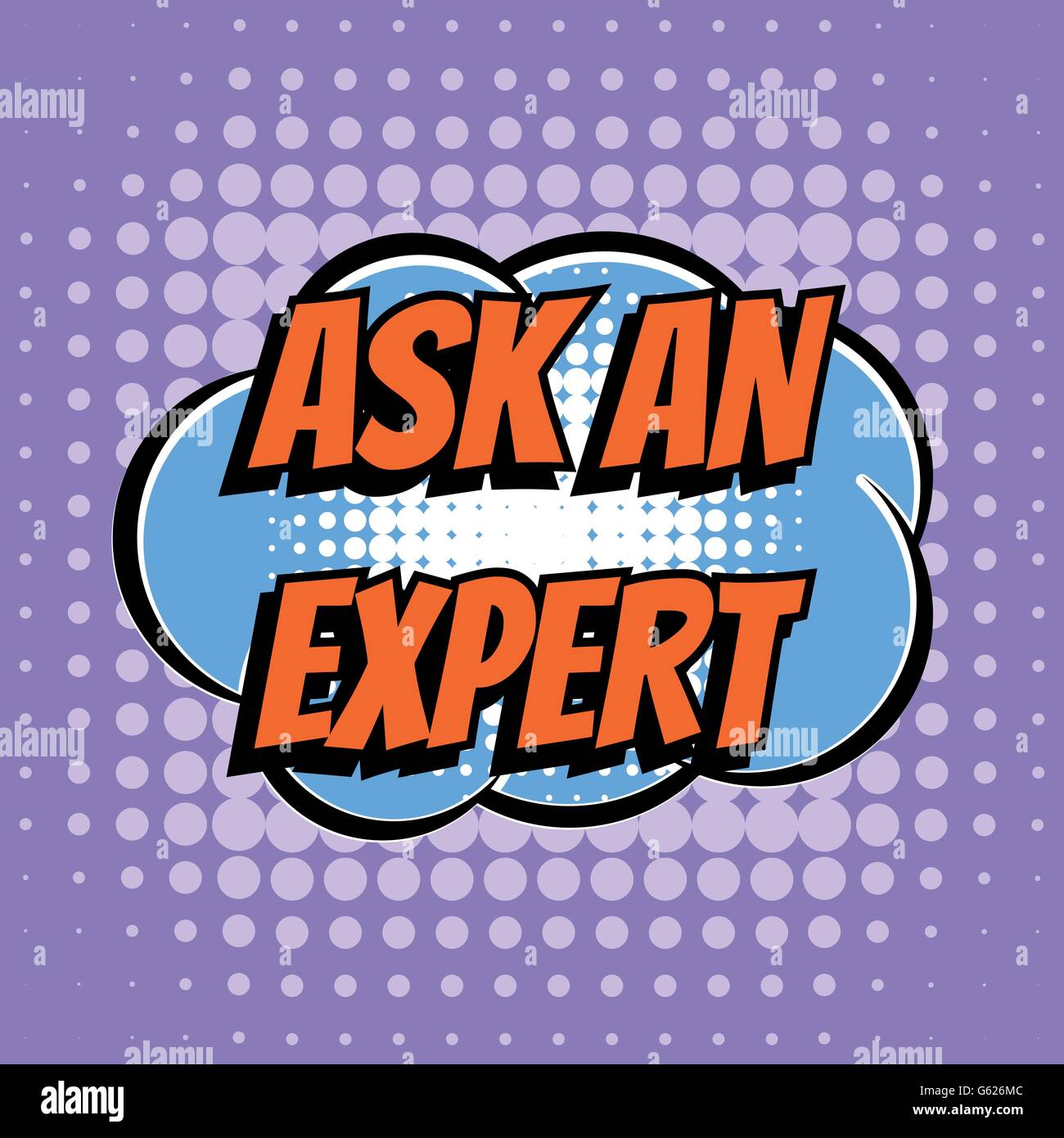 Comic book text bubble advertising Stock Vector Images - Alamy