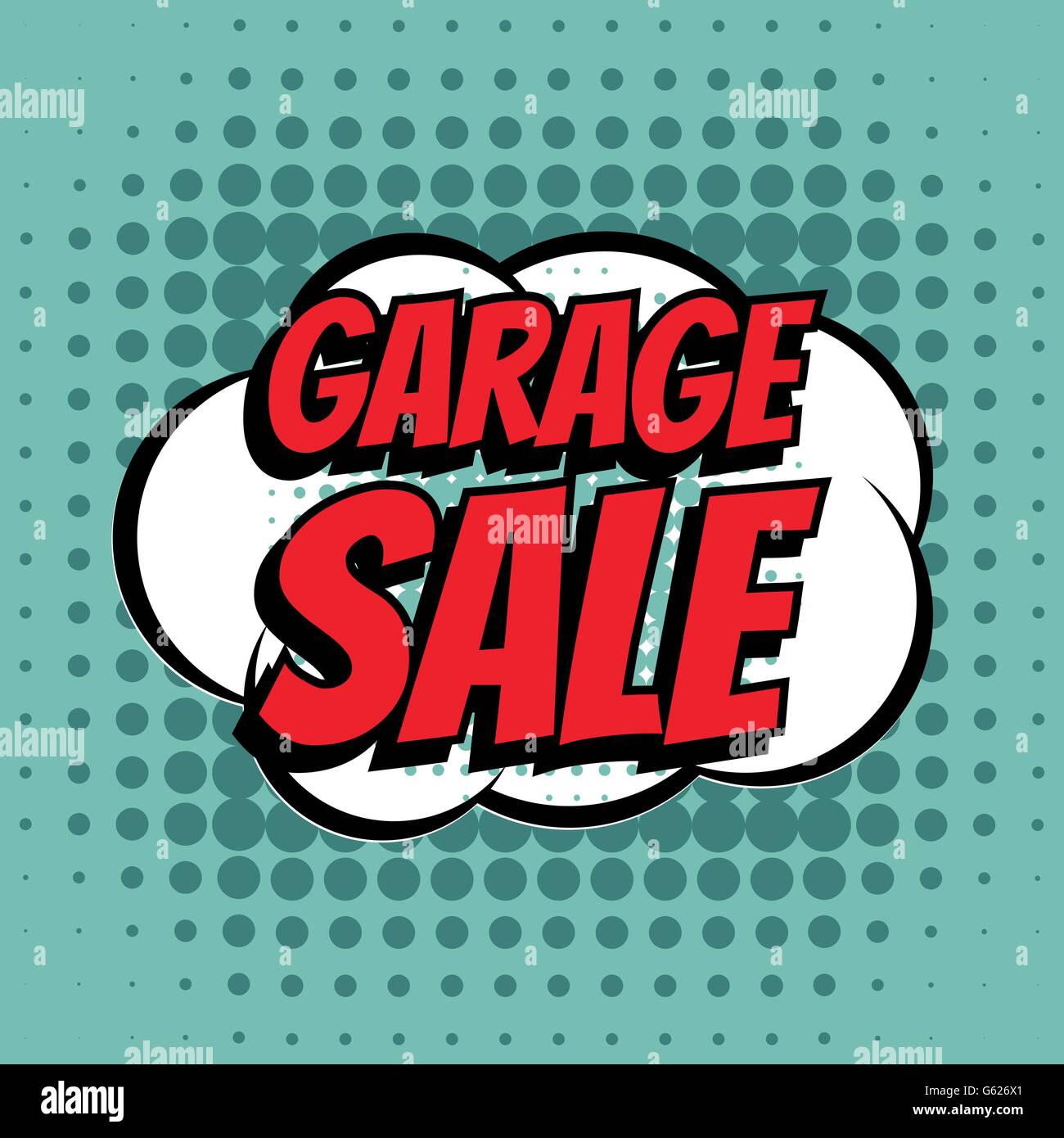 Yard sale sign Stock Vector Images - Alamy