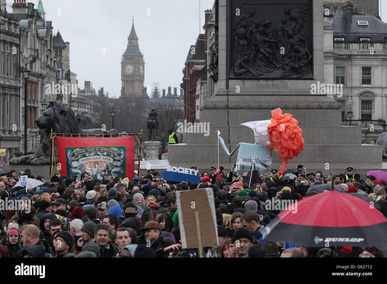 Baroness Thatcher death Stock Photo - Alamy