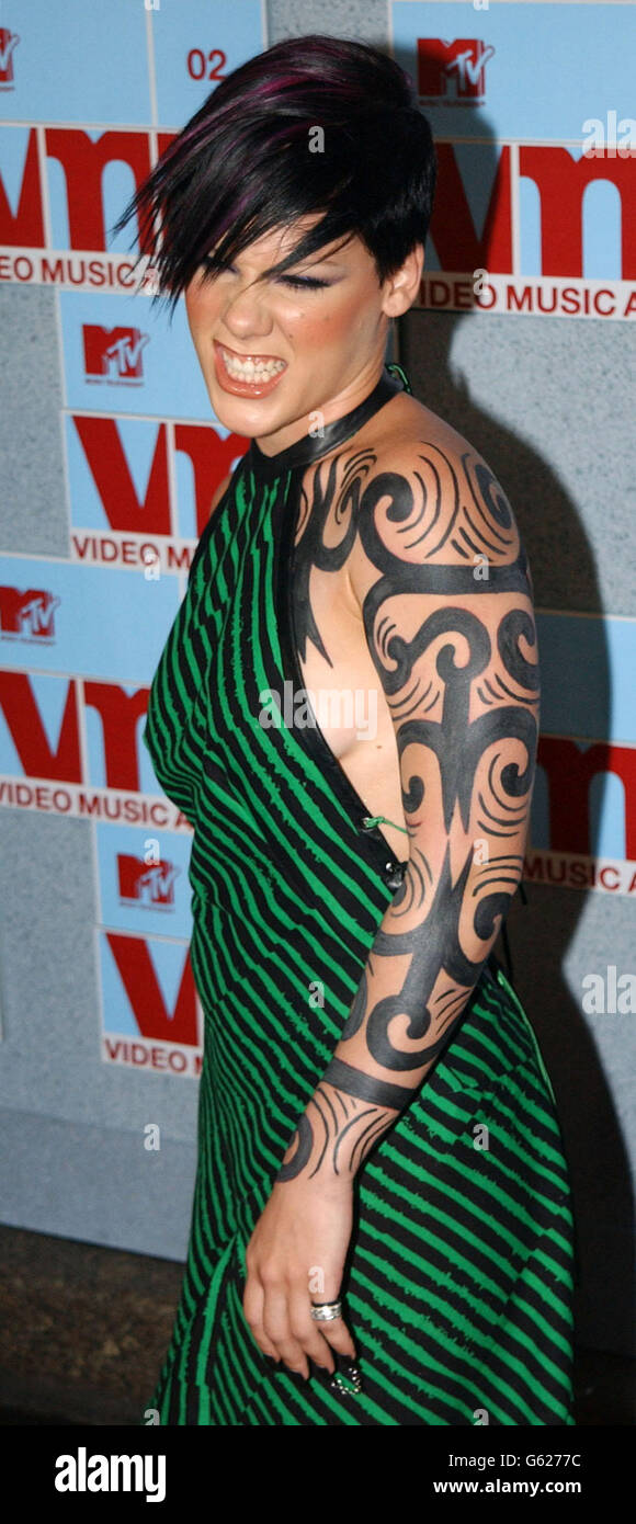 MTV Awards - Pink Stock Photo - Alamy