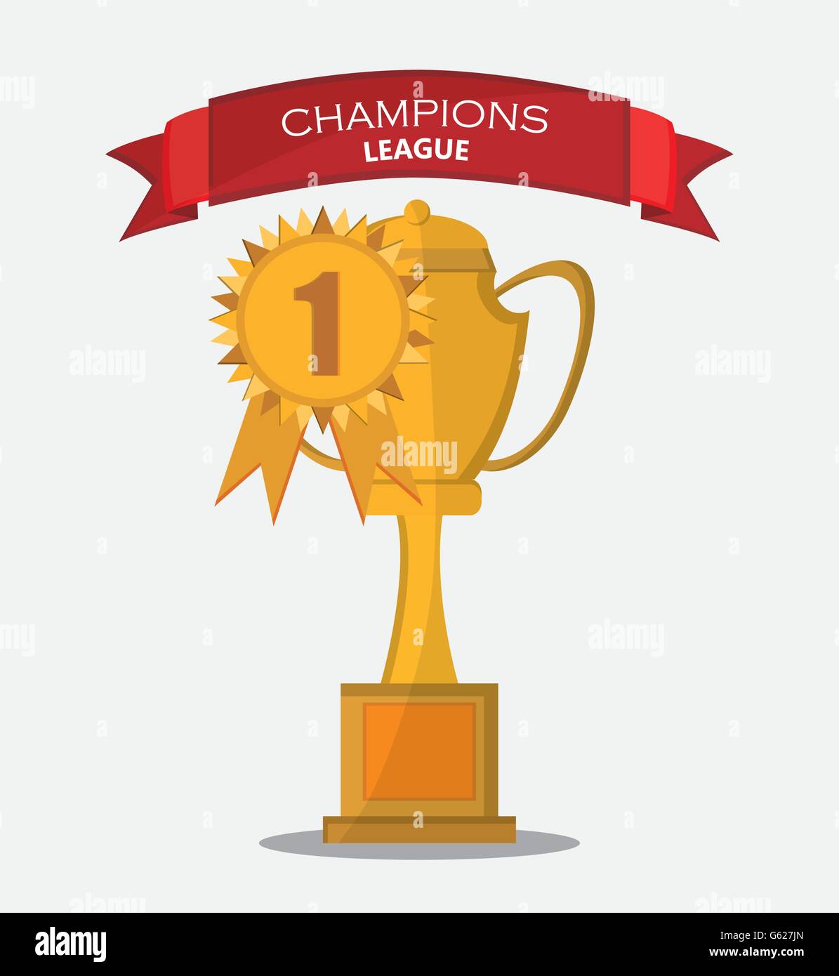 Trophy icon, first place Stock Vector Image & Art - Alamy