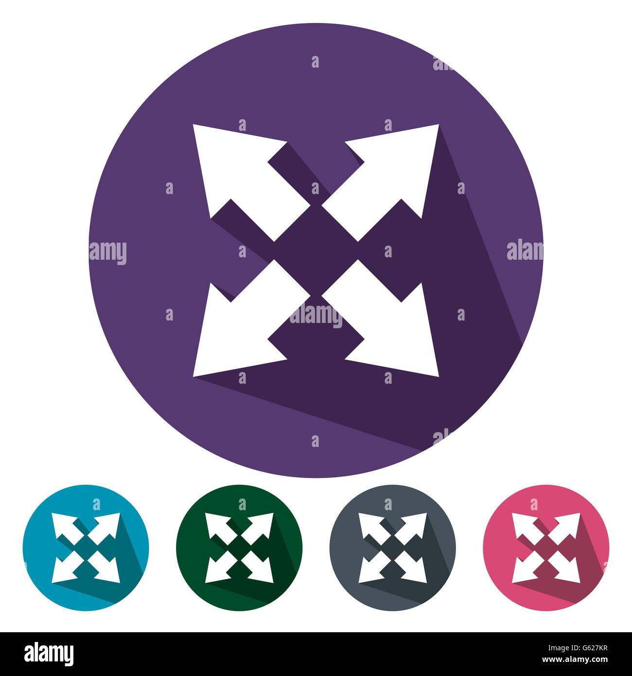 Expanding Arrows Arrow, arrows, expand icon