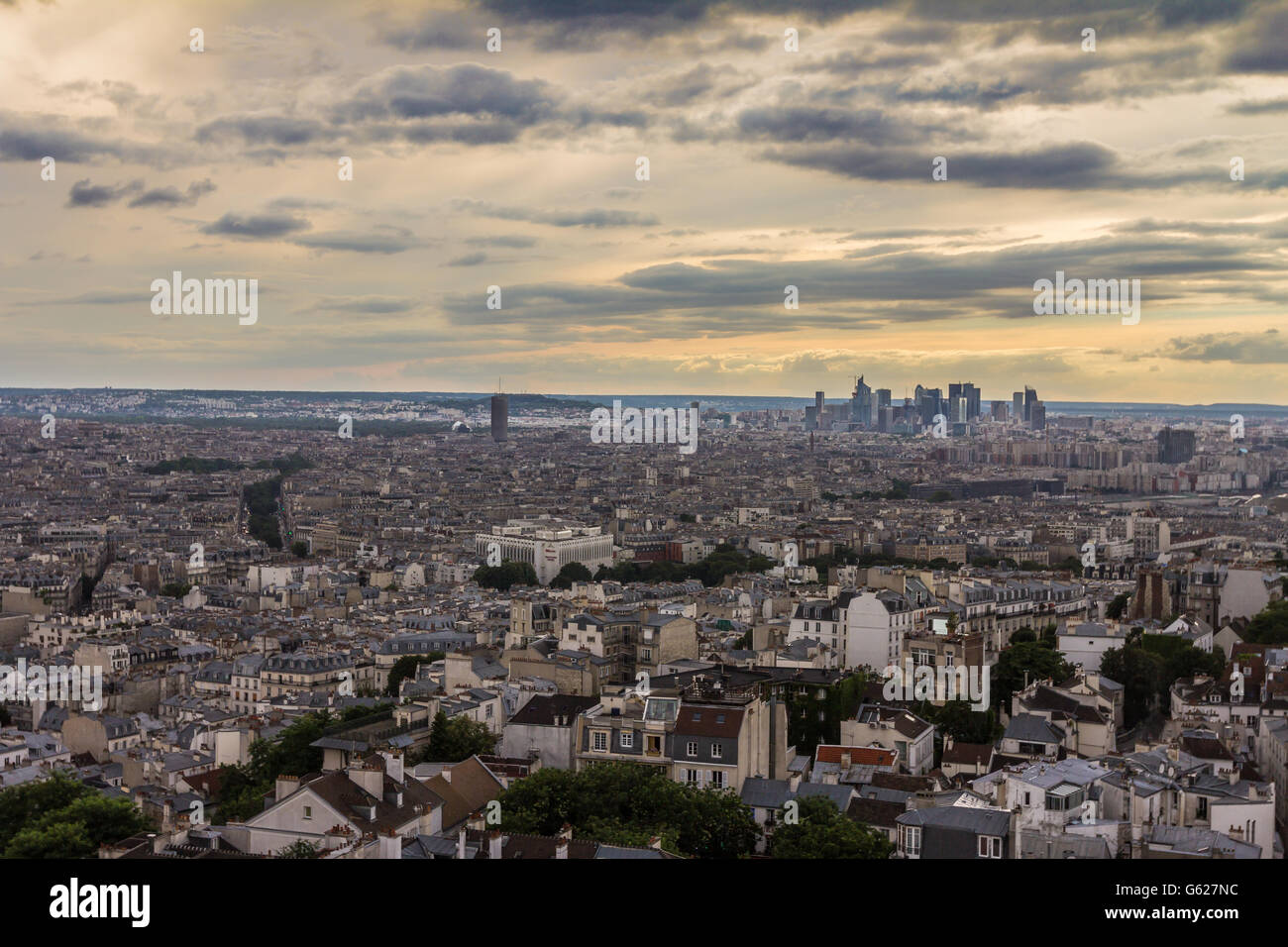 Paris city view hi-res stock photography and images - Alamy