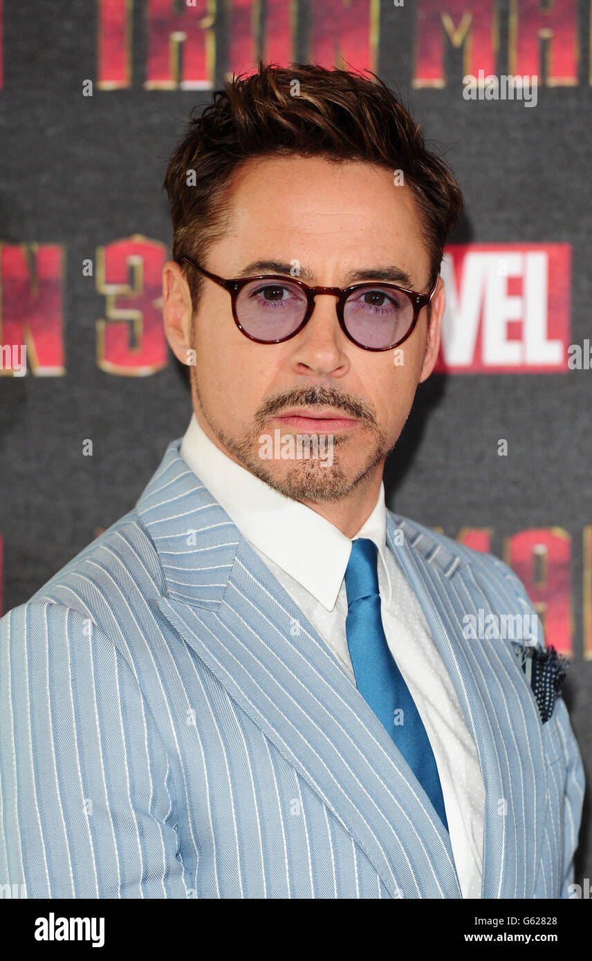 "Iron Man 3" Photocall - London Stock Photo - Alamy