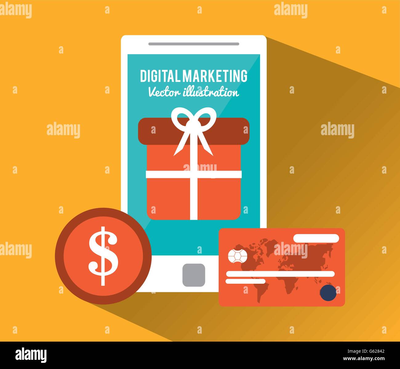Digital marketing design Stock Vector Image & Art - Alamy