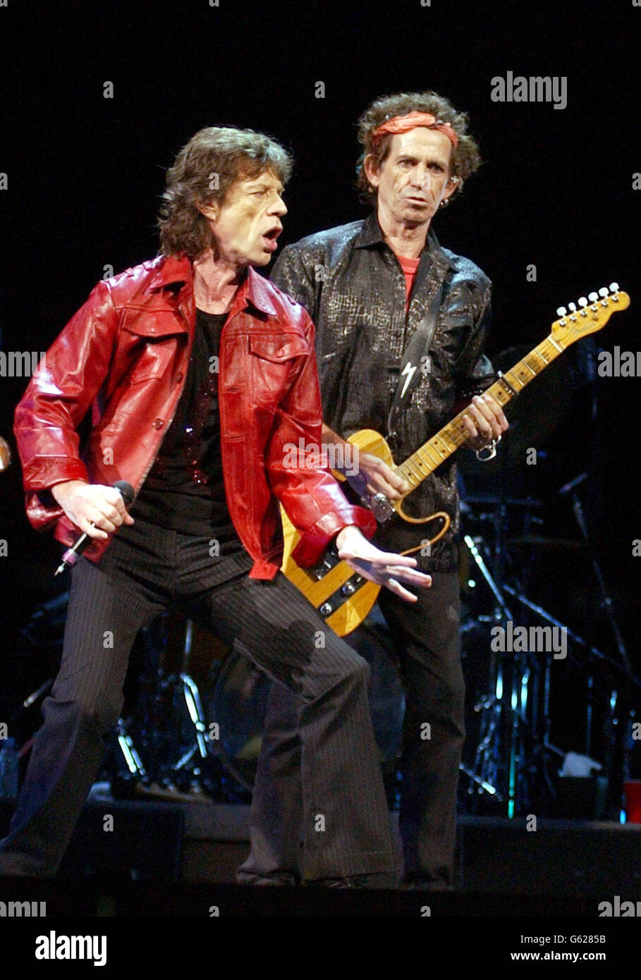 Sir Mick Jagger Rolling Stones Stock Photo - Alamy