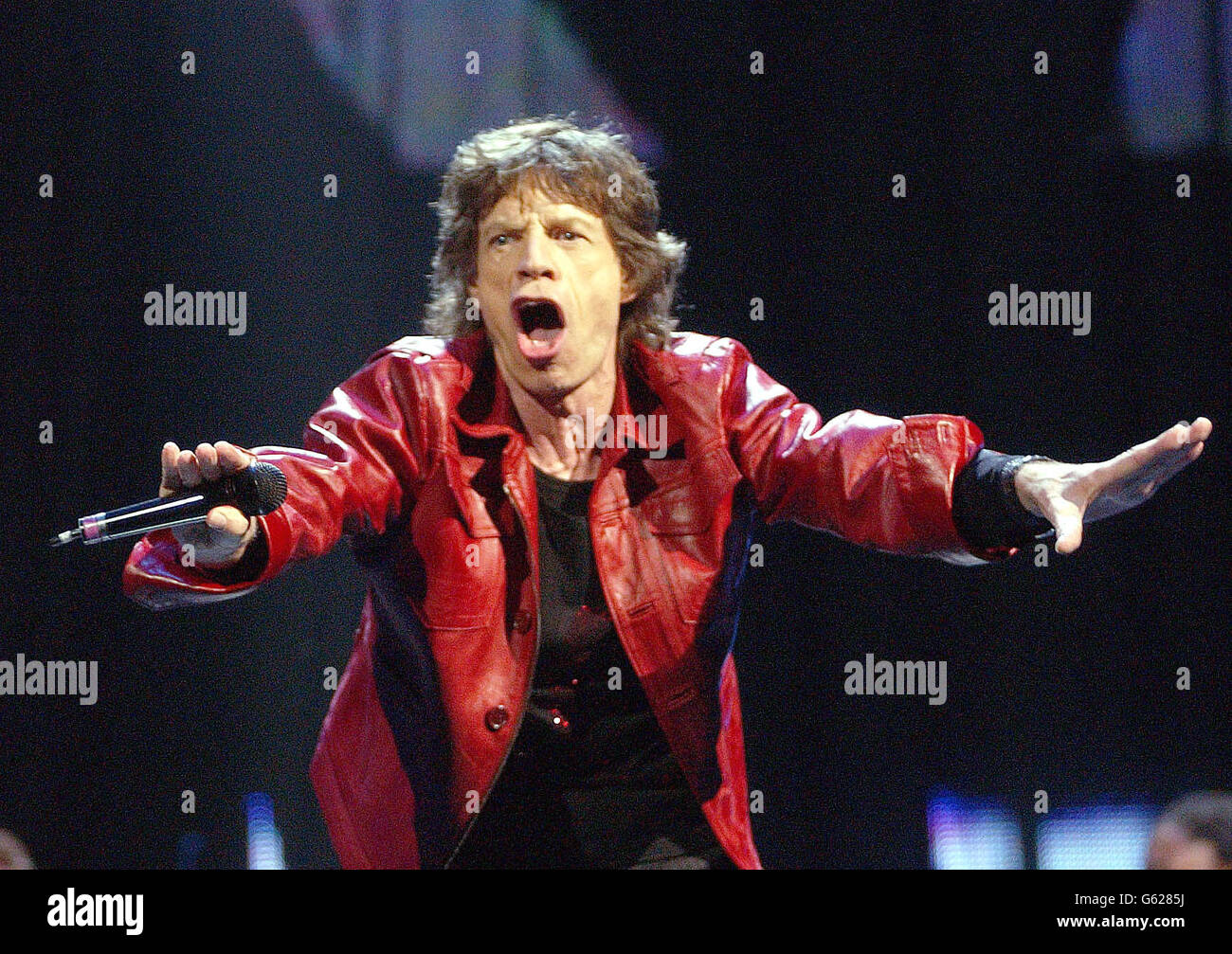 Sir Mick Jagger Rolling Stones Stock Photo - Alamy