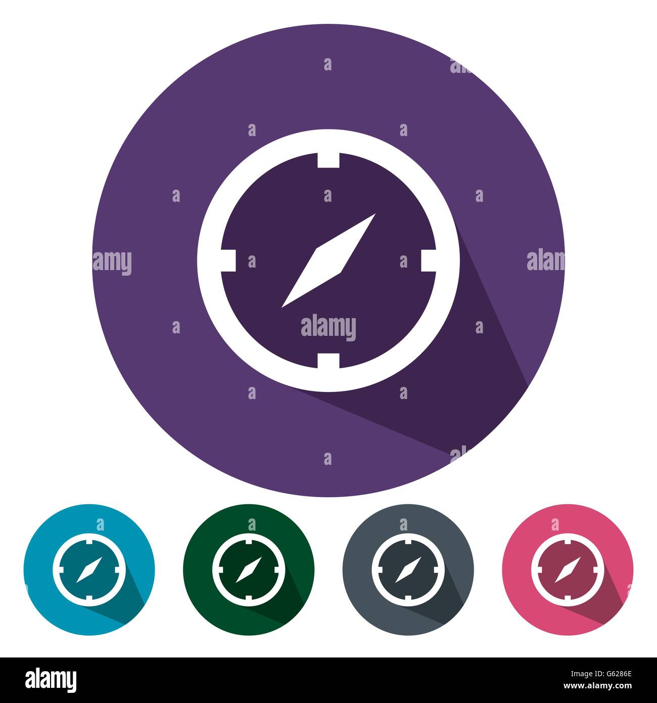 Directional symbols Cut Out Stock Images & Pictures - Alamy