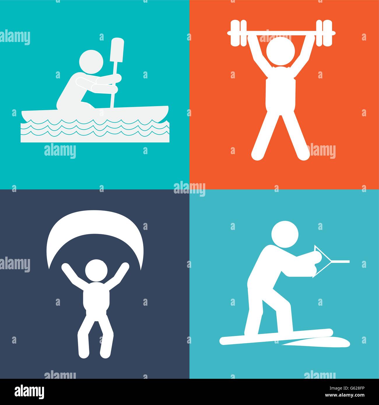 Pictogram doing activity design Stock Vector Image & Art - Alamy