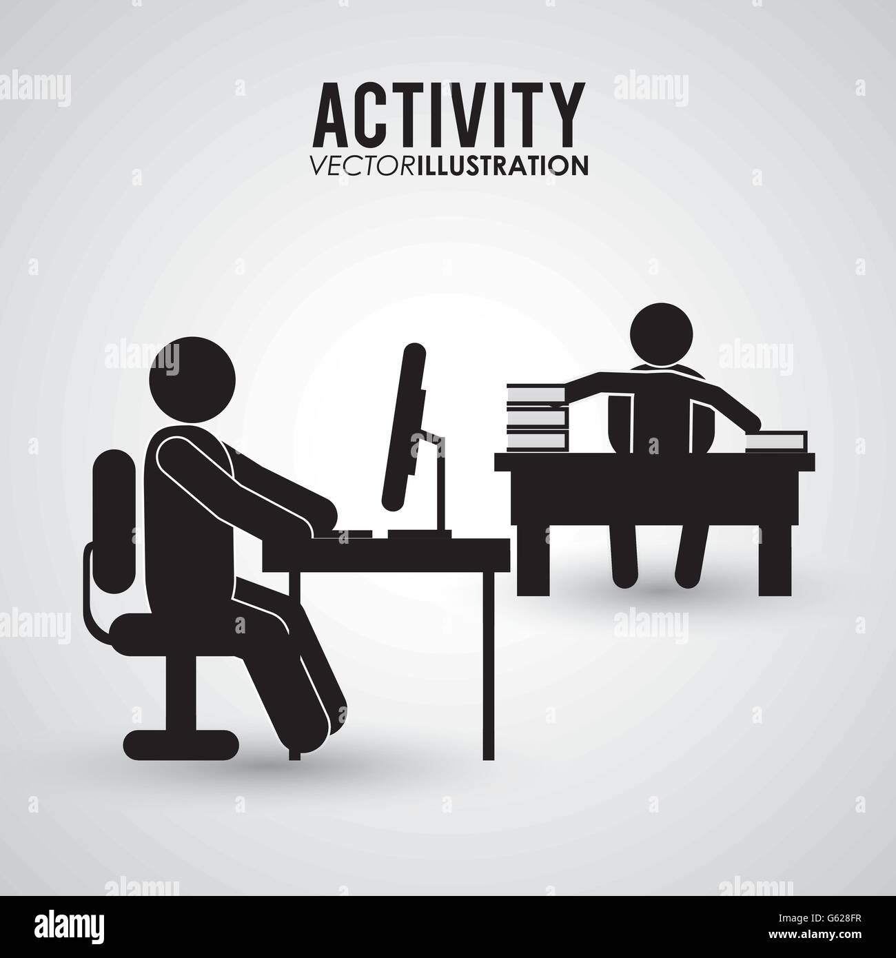 Pictogram doing activity design Stock Vector Image & Art - Alamy