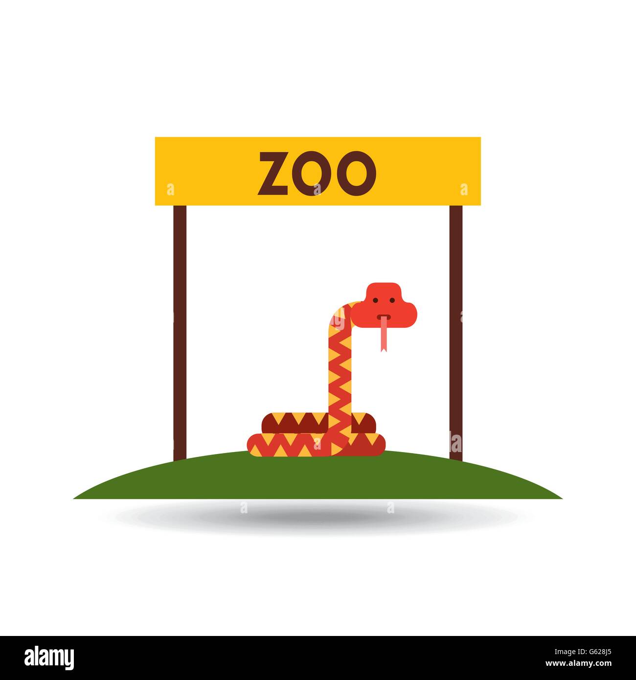 zoo animals design Stock Vector Image & Art - Alamy