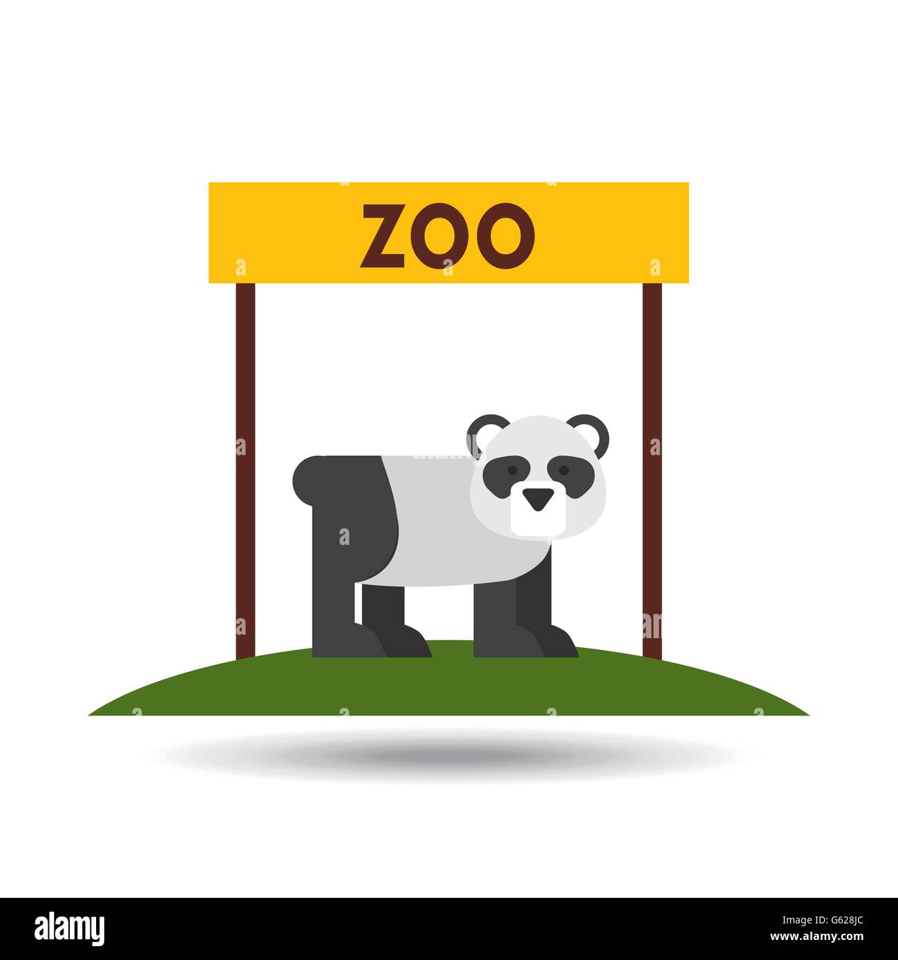 zoo animals design Stock Vector Image & Art - Alamy