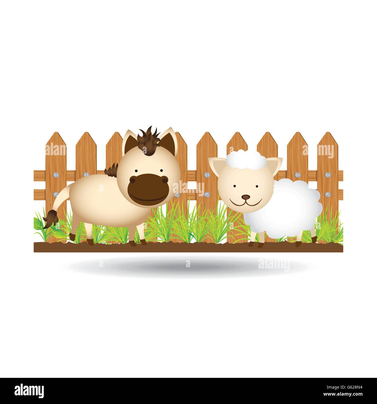 animals farm design Stock Vector Image & Art - Alamy
