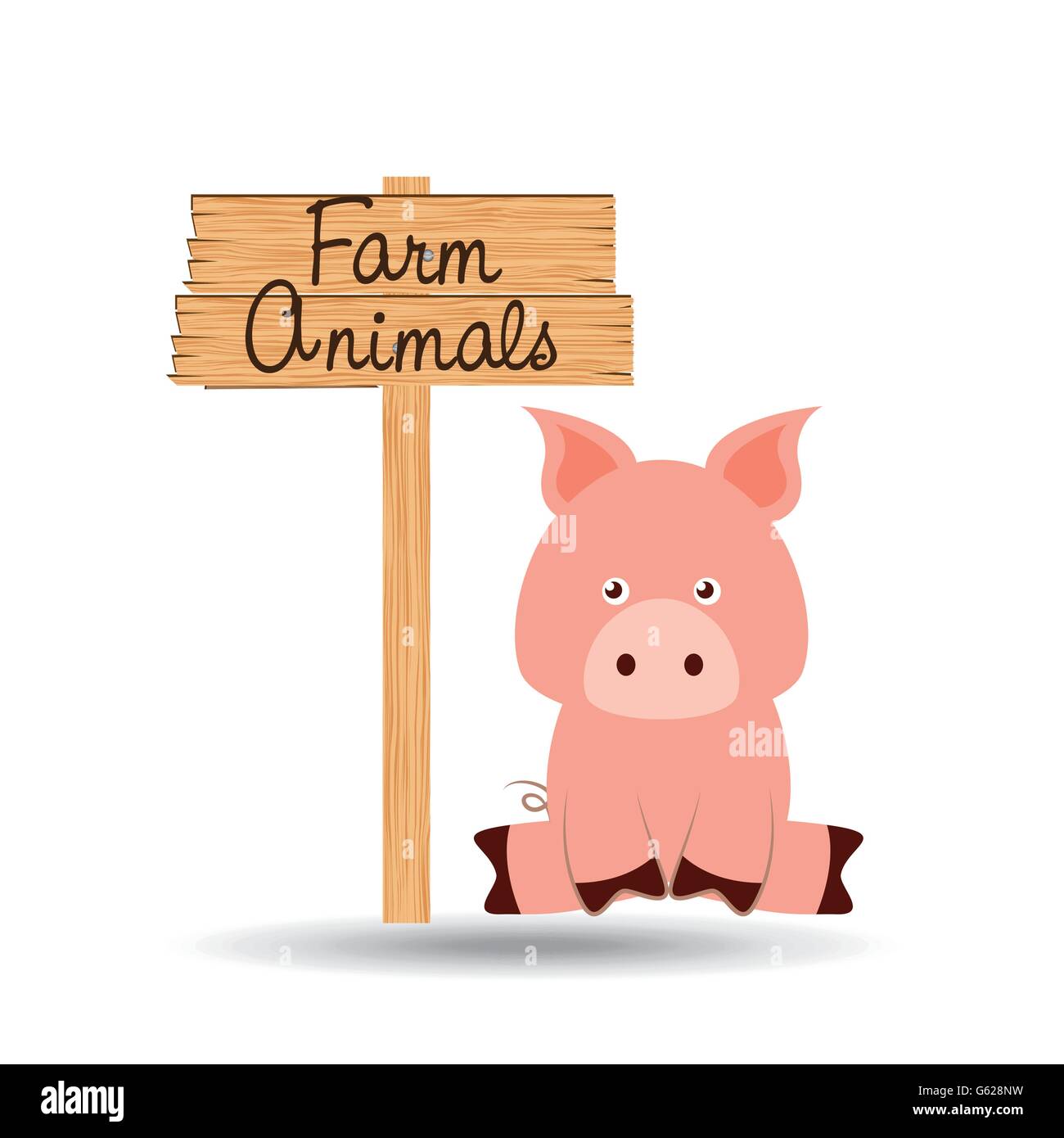animals farm design Stock Vector Image & Art - Alamy
