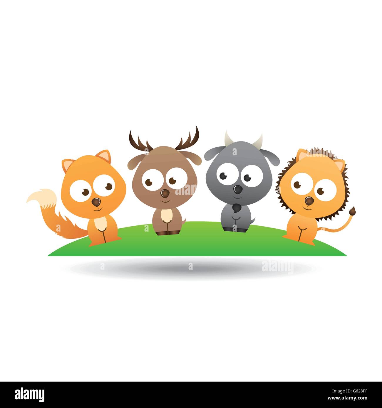 cute animals design Stock Vector Image & Art - Alamy