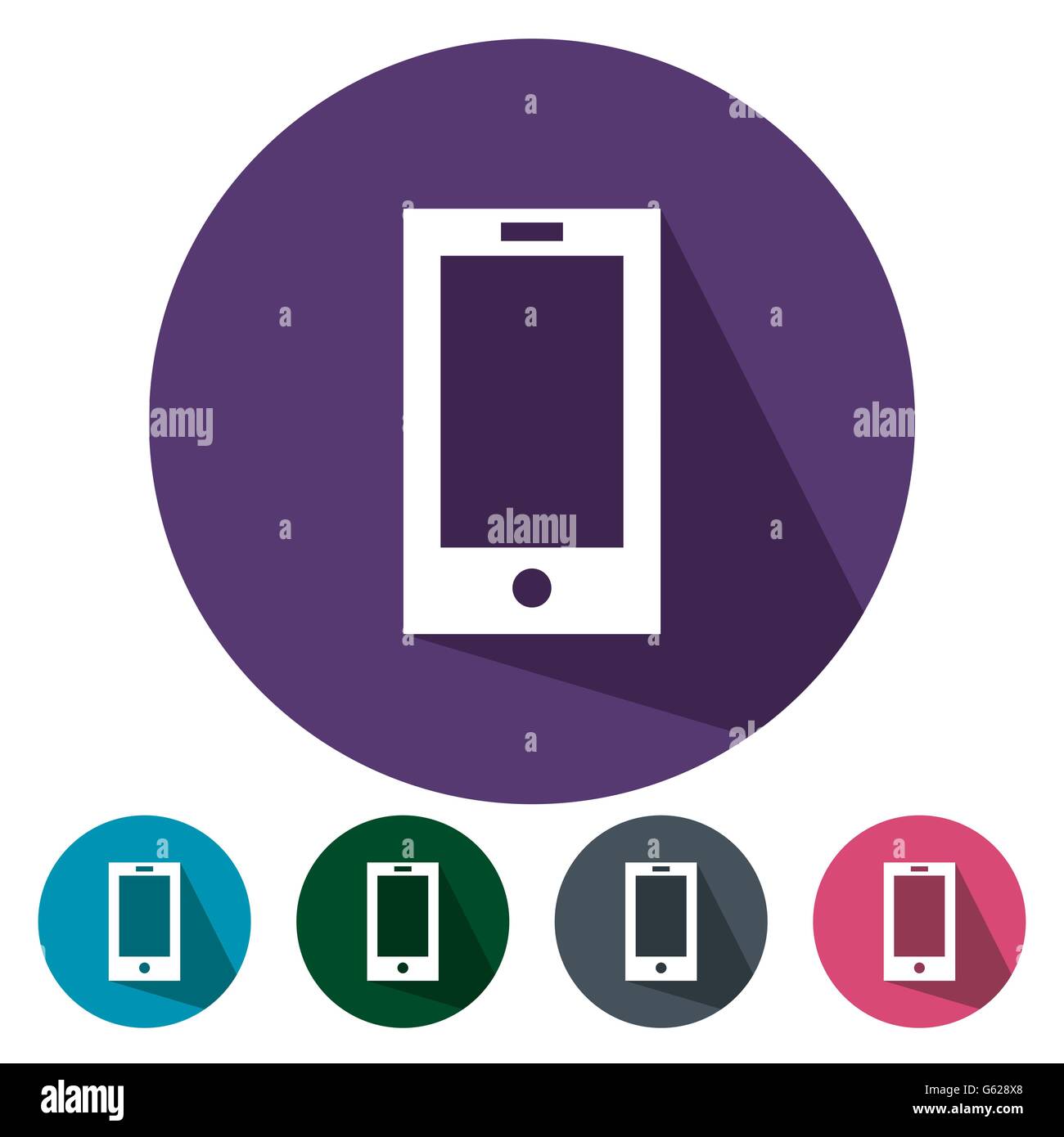 Cellphone symbols Stock Vector Images - Alamy
