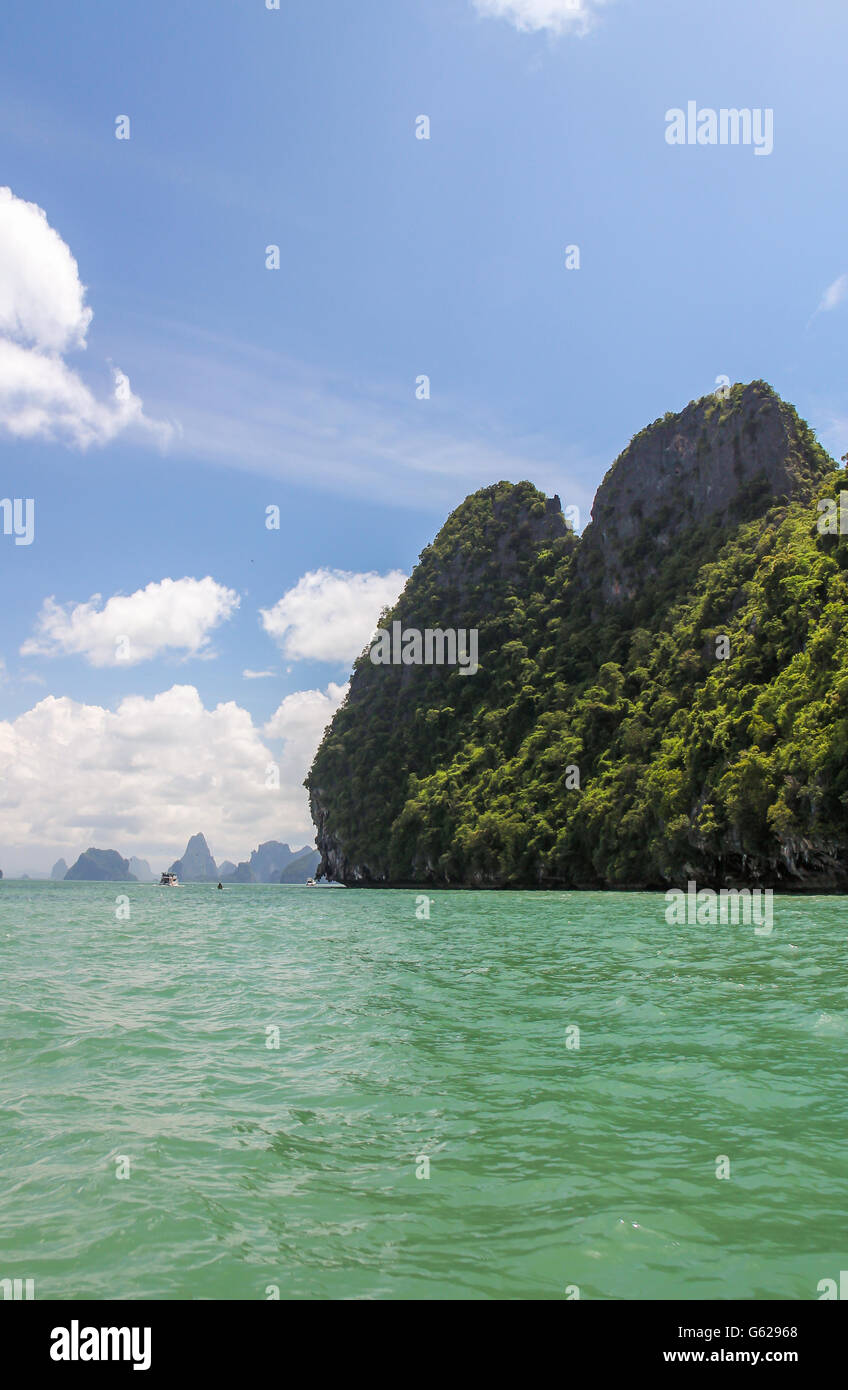 Limestone rocks in Phuket Thailand Stock Photo - Alamy
