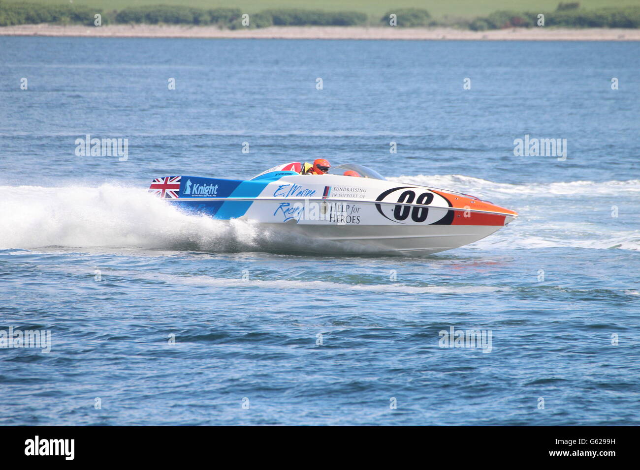 The E Marine Racing Team during the inaugural Scottish Grand Prix of ...
