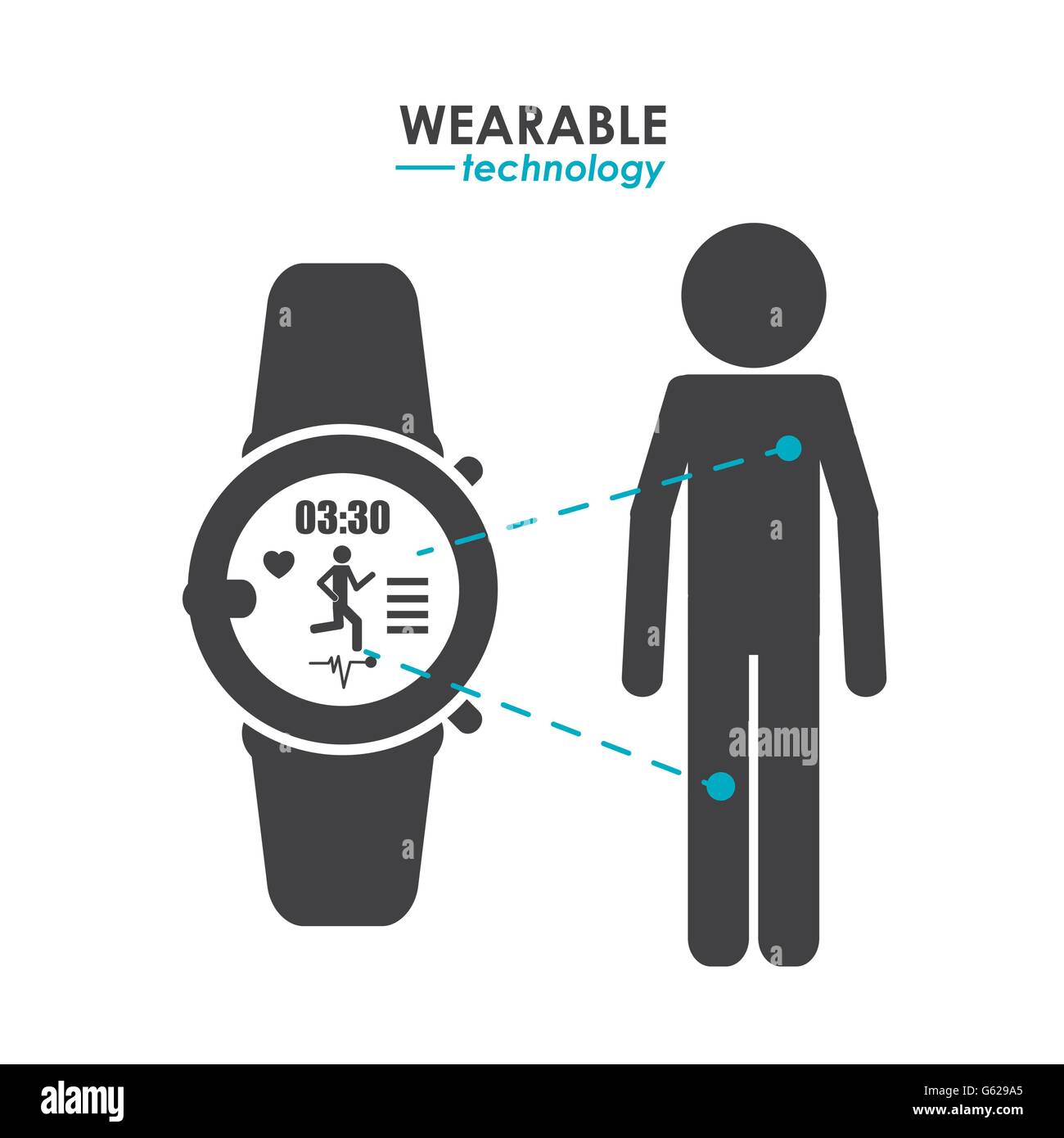 Wearable technology design Stock Vector Image & Art - Alamy