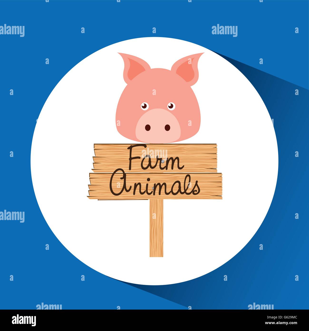 animals farm design Stock Vector Image & Art - Alamy