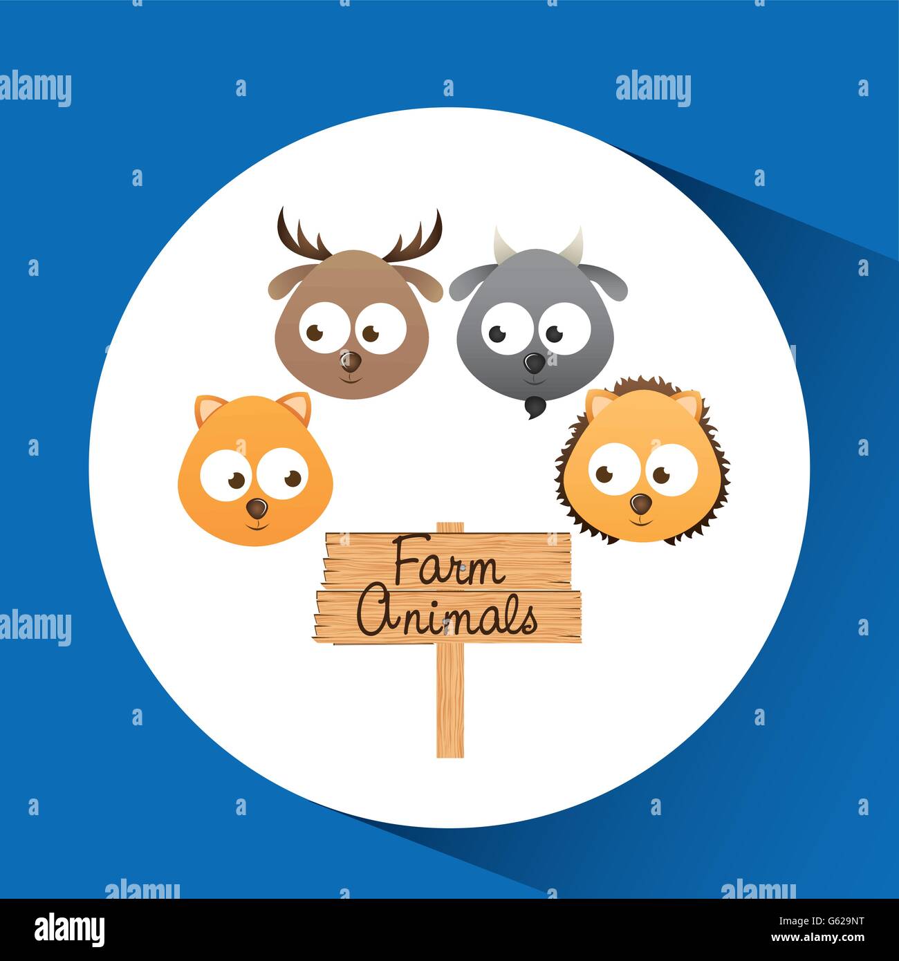cute animals design Stock Vector Image & Art - Alamy
