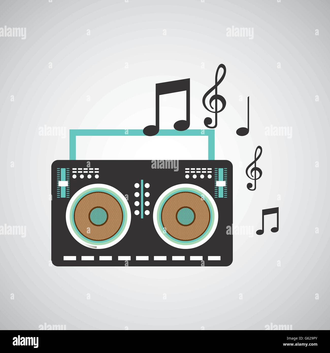 music player design Stock Vector Image & Art - Alamy