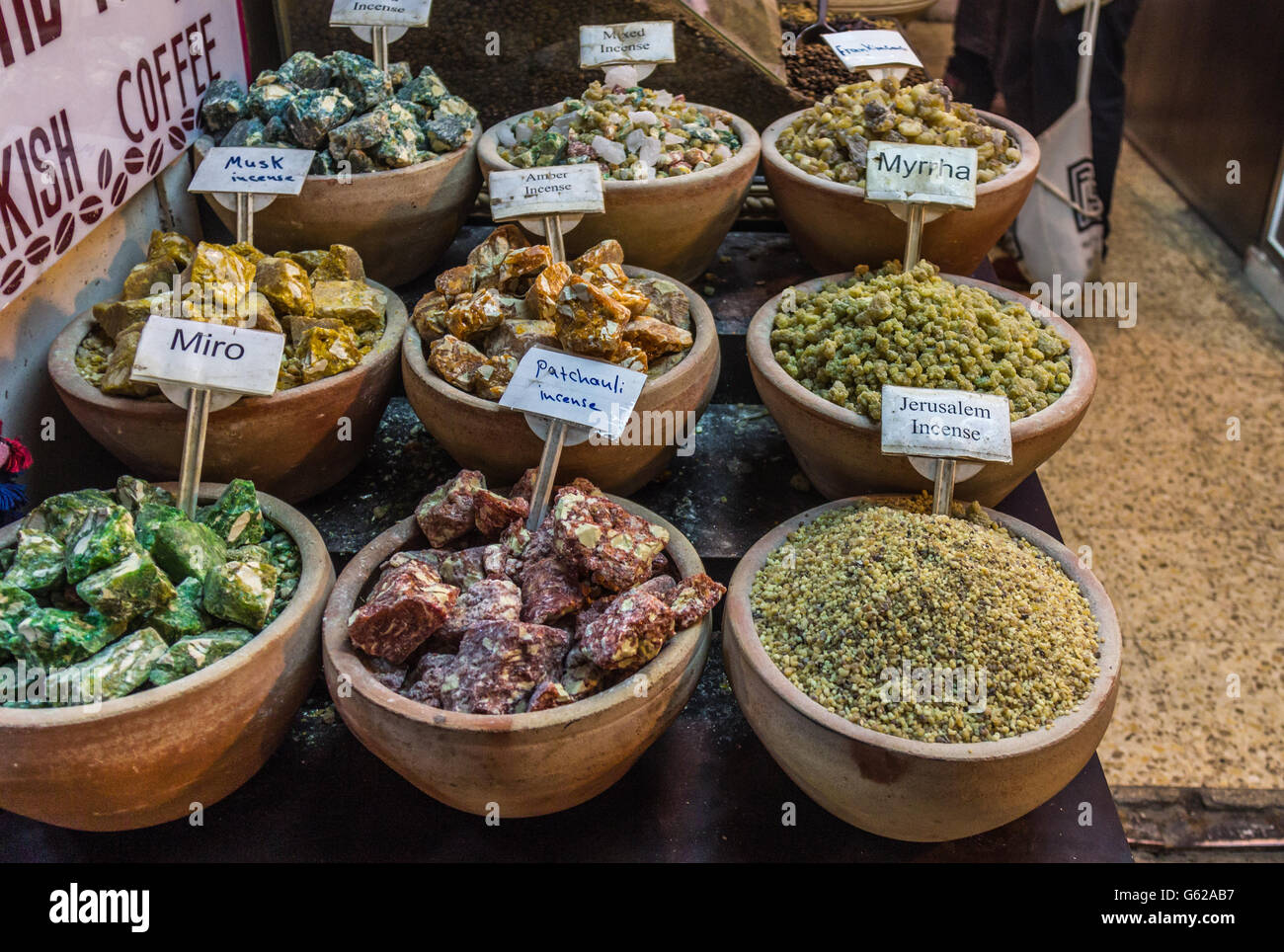 Israel jerusalem spice market in hi-res stock photography and images ...