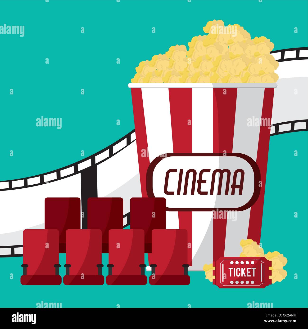 Cinema and Movie design Stock Vector Image & Art - Alamy