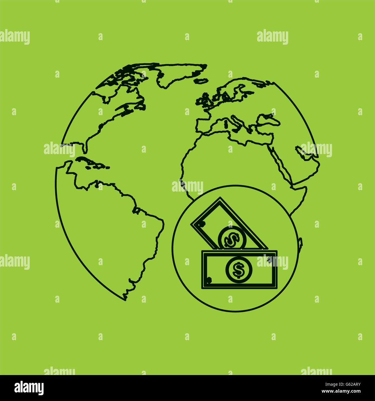 money concept design Stock Vector Image & Art - Alamy