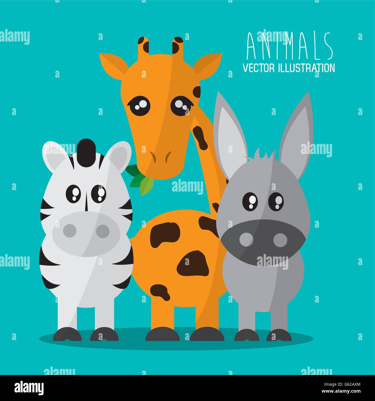 Animal cartoon design Stock Vector Image & Art - Alamy
