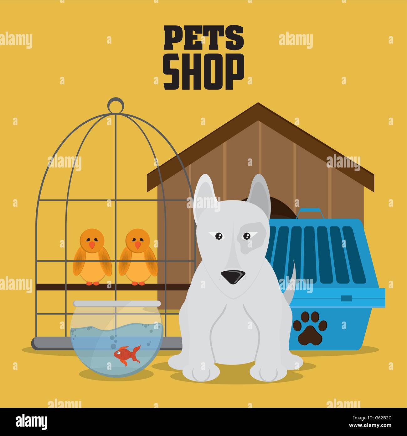 Pet shop design Stock Vector Image & Art - Alamy