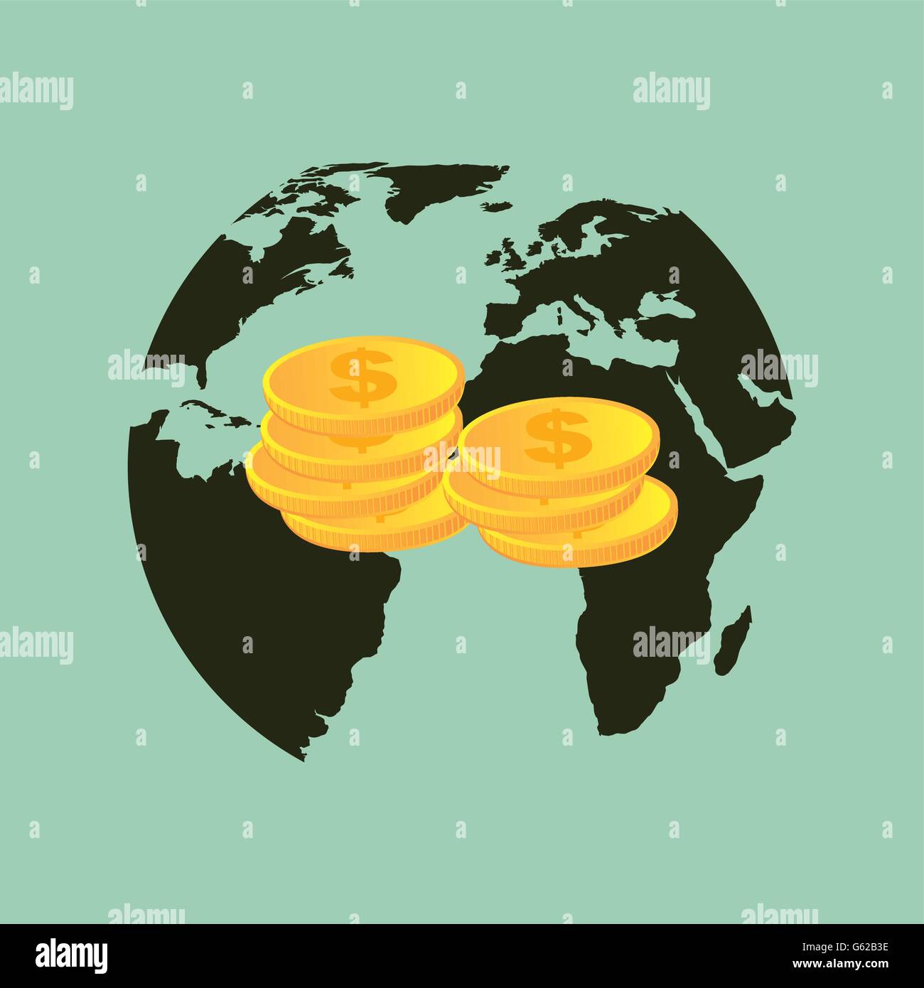 money concept design Stock Vector Image & Art - Alamy