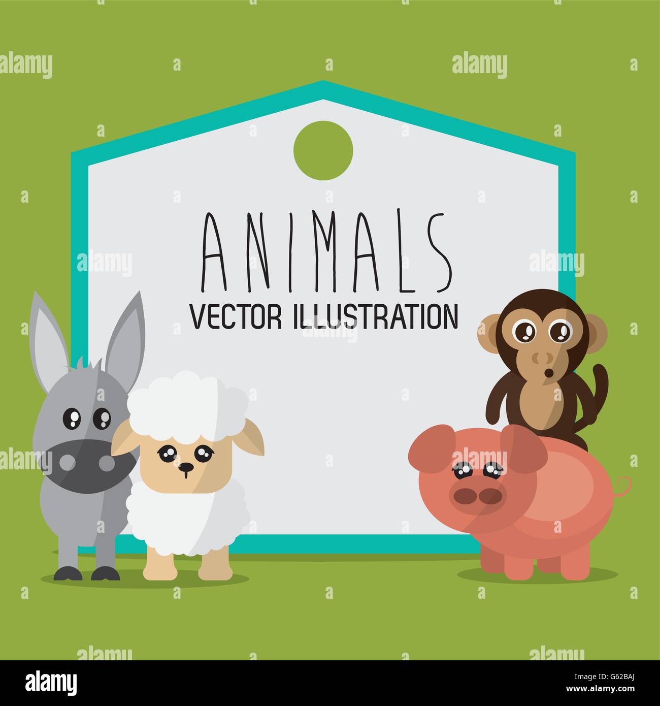 Animals cartoon design Stock Vector Image & Art - Alamy