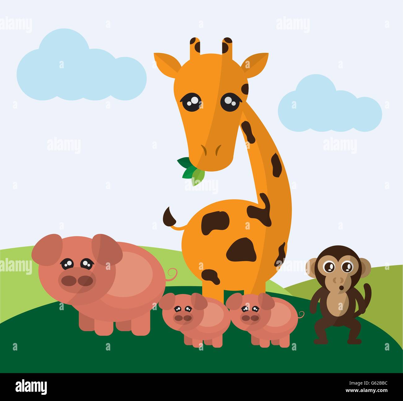 Animals cartoon design Stock Vector Image & Art - Alamy