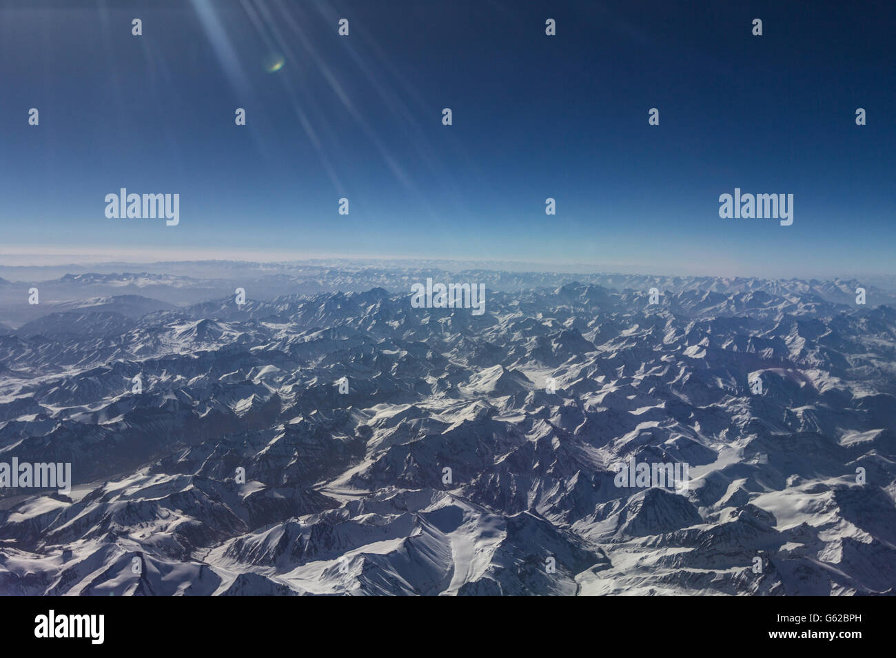 View of Himalayan mountains Stock Photo - Alamy