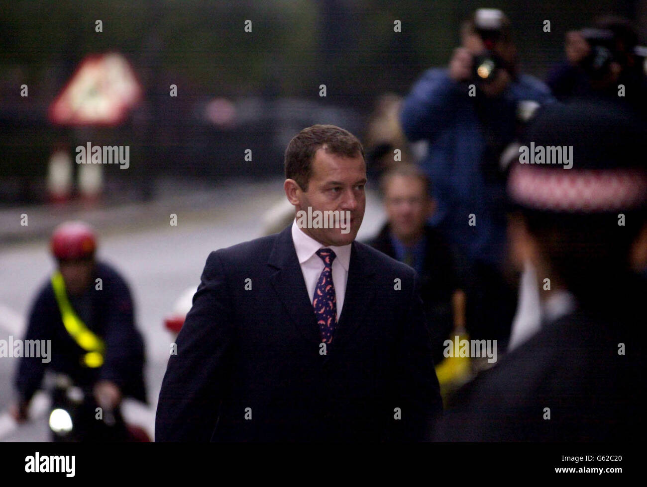Royal butler Paul Burrell arrives at the Old Bailey in central London ...