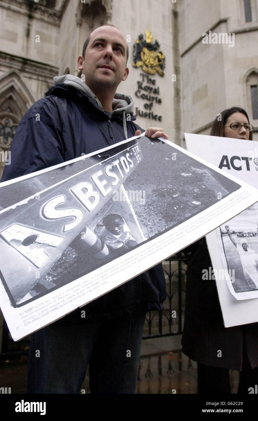 Asbestos court case hi-res stock photography and images - Alamy