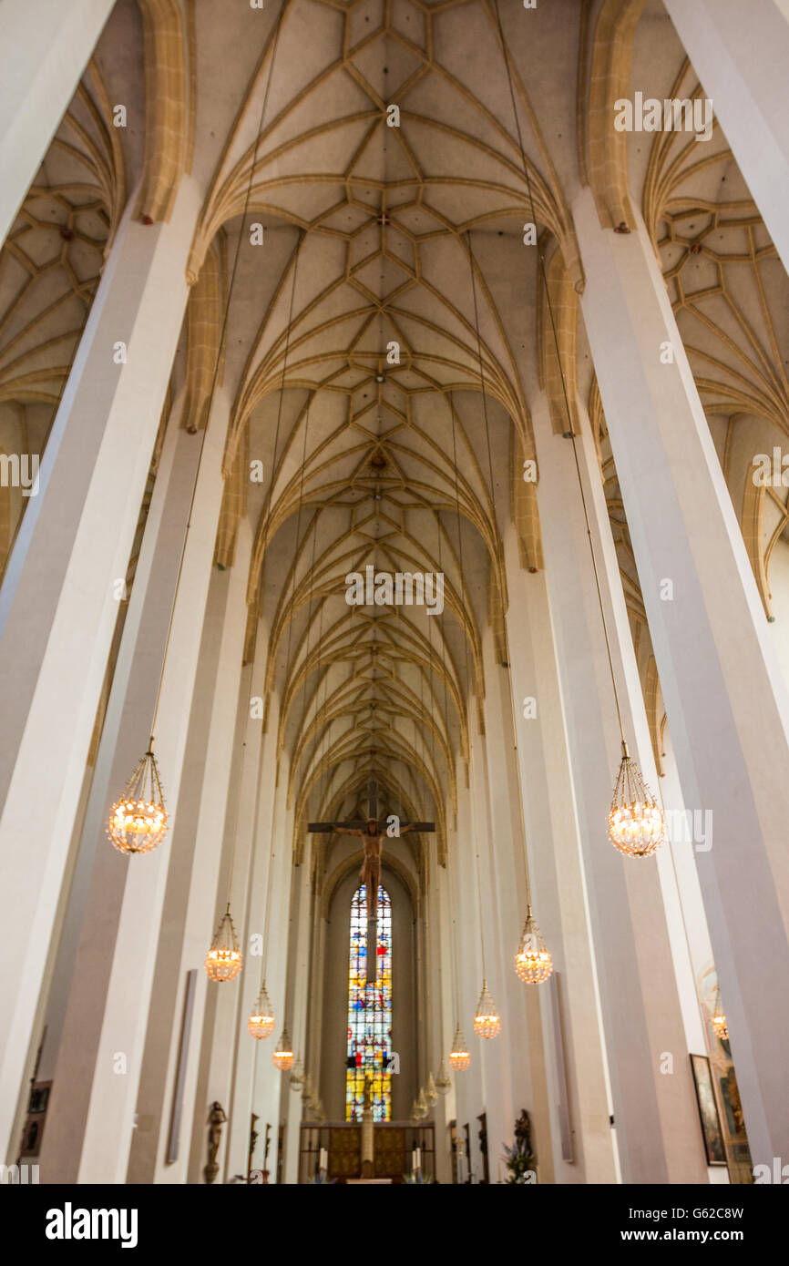 Inside of the Frauenkirche in Munich Germany Stock Photo - Alamy