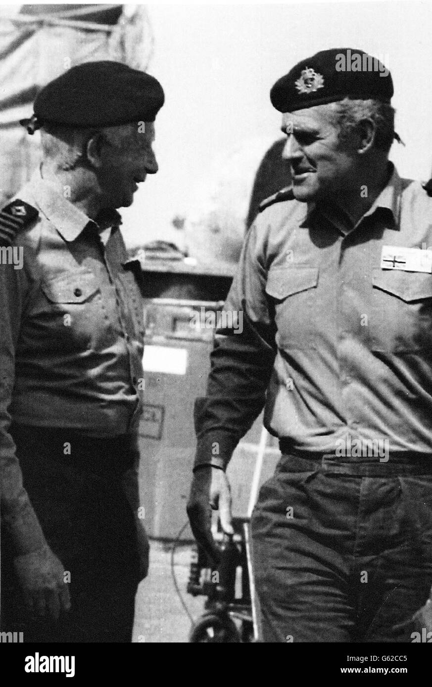 When he arrives onboard rfa sir bedivere for press briefing hi-res ...