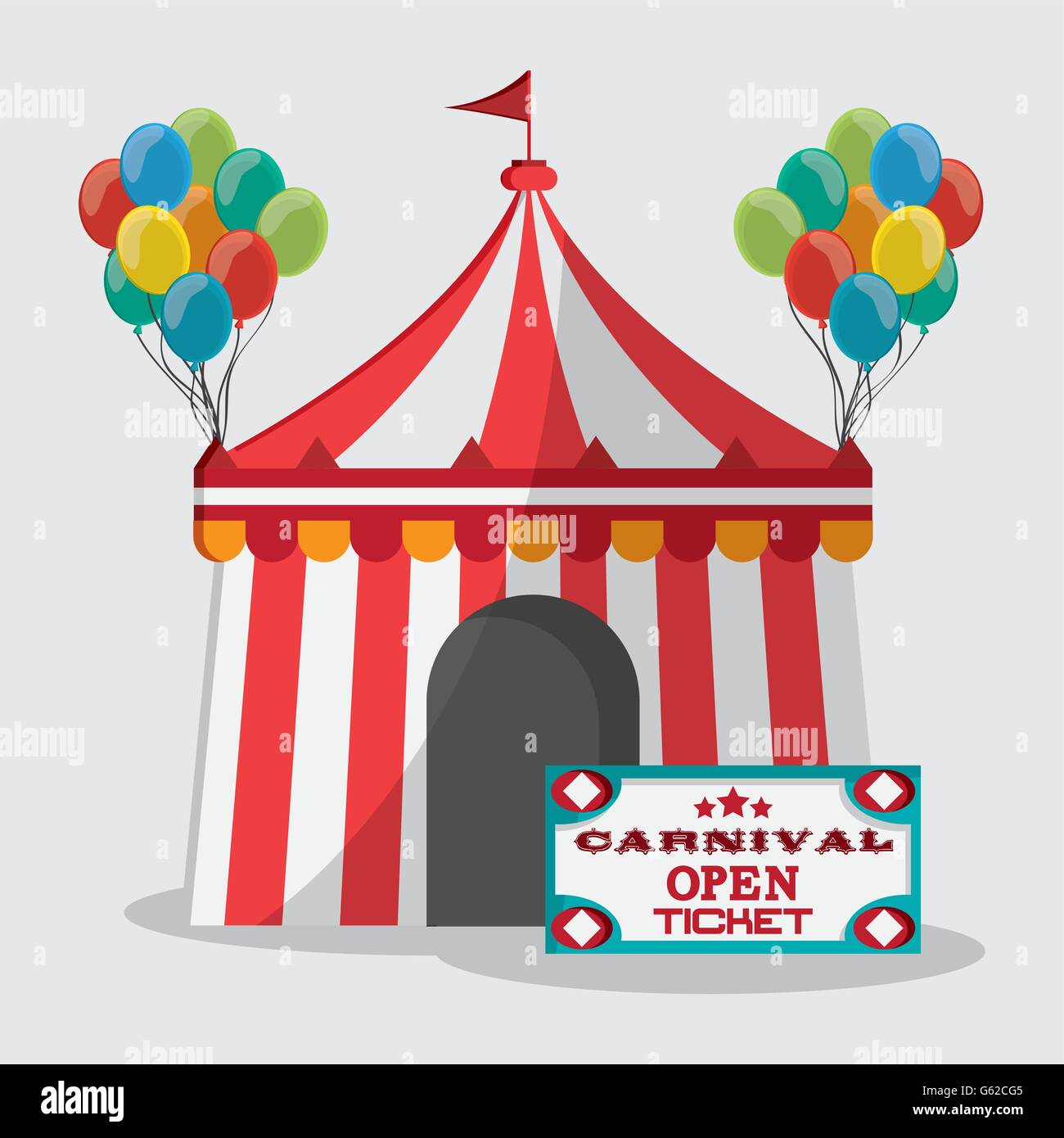 Circus elements design Stock Vector Image & Art - Alamy