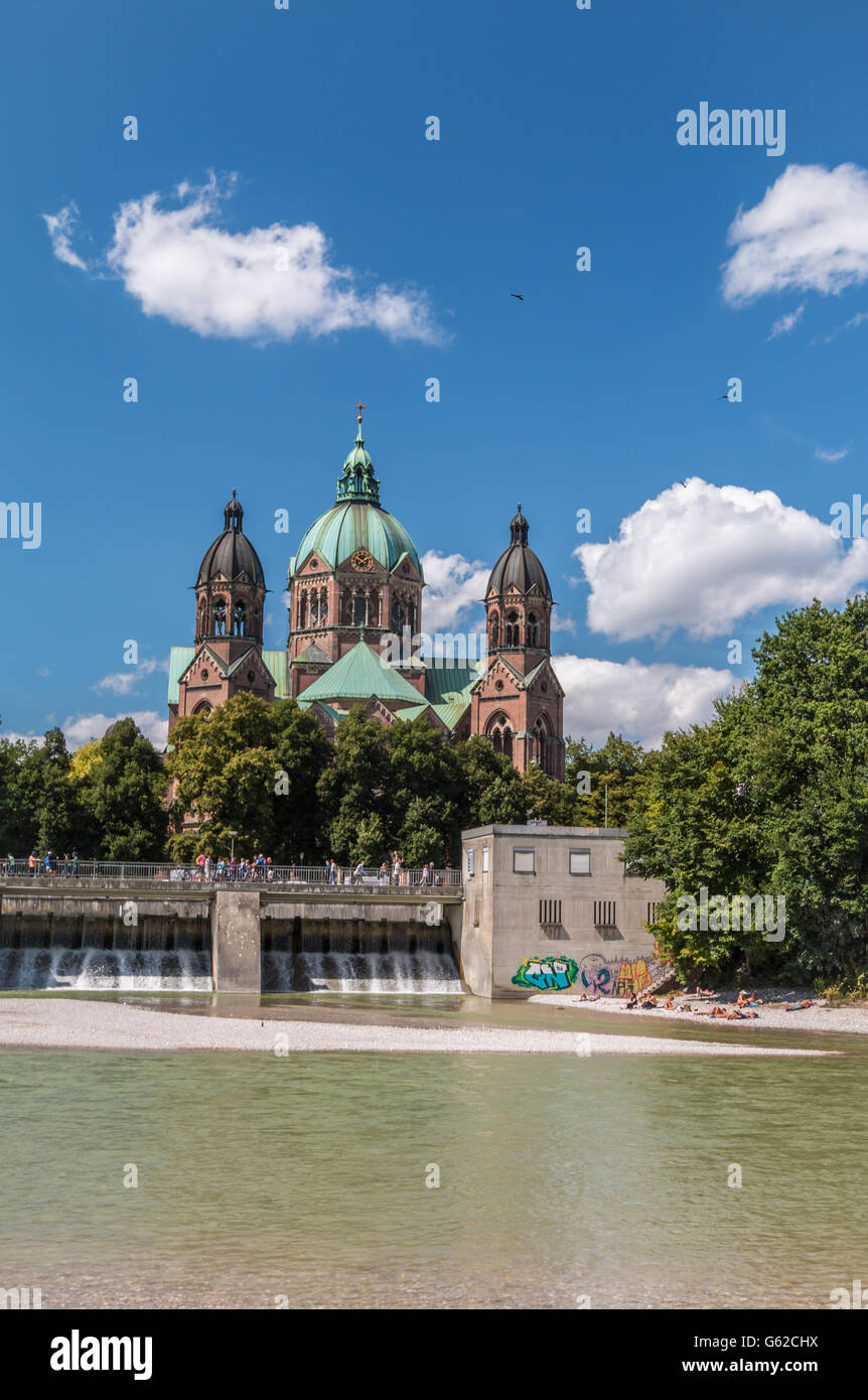 Church in Munich Germany Stock Photo - Alamy